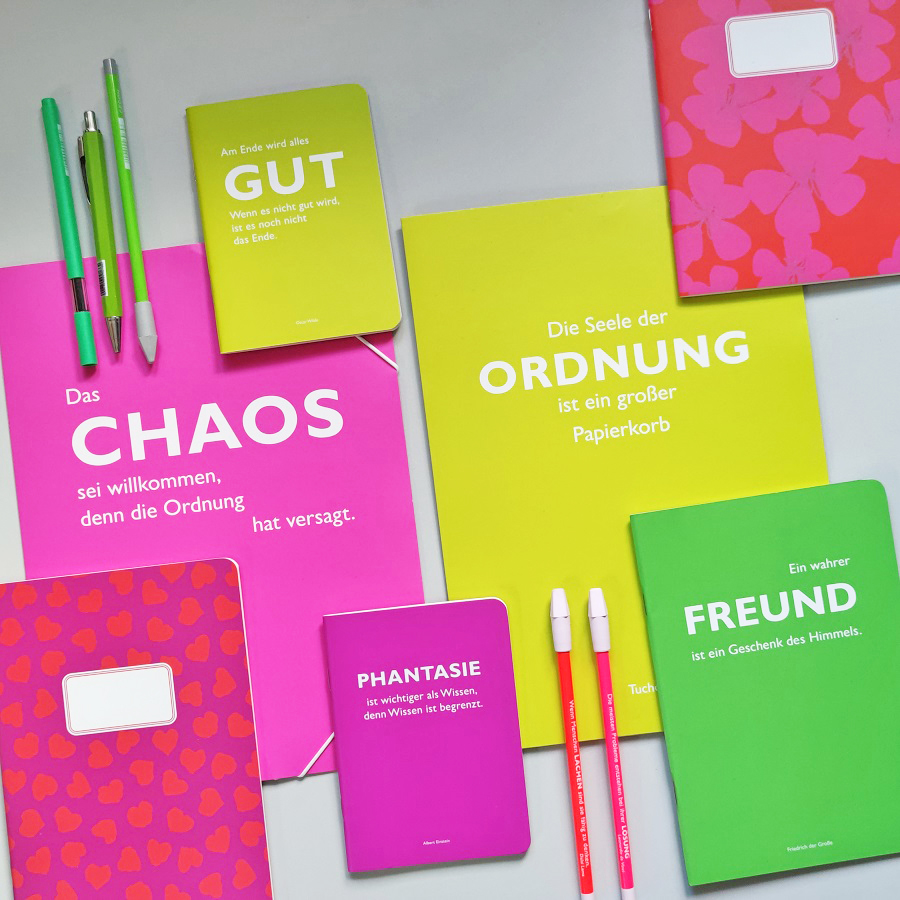 Heft Glücklich DIN A6 von Cedon